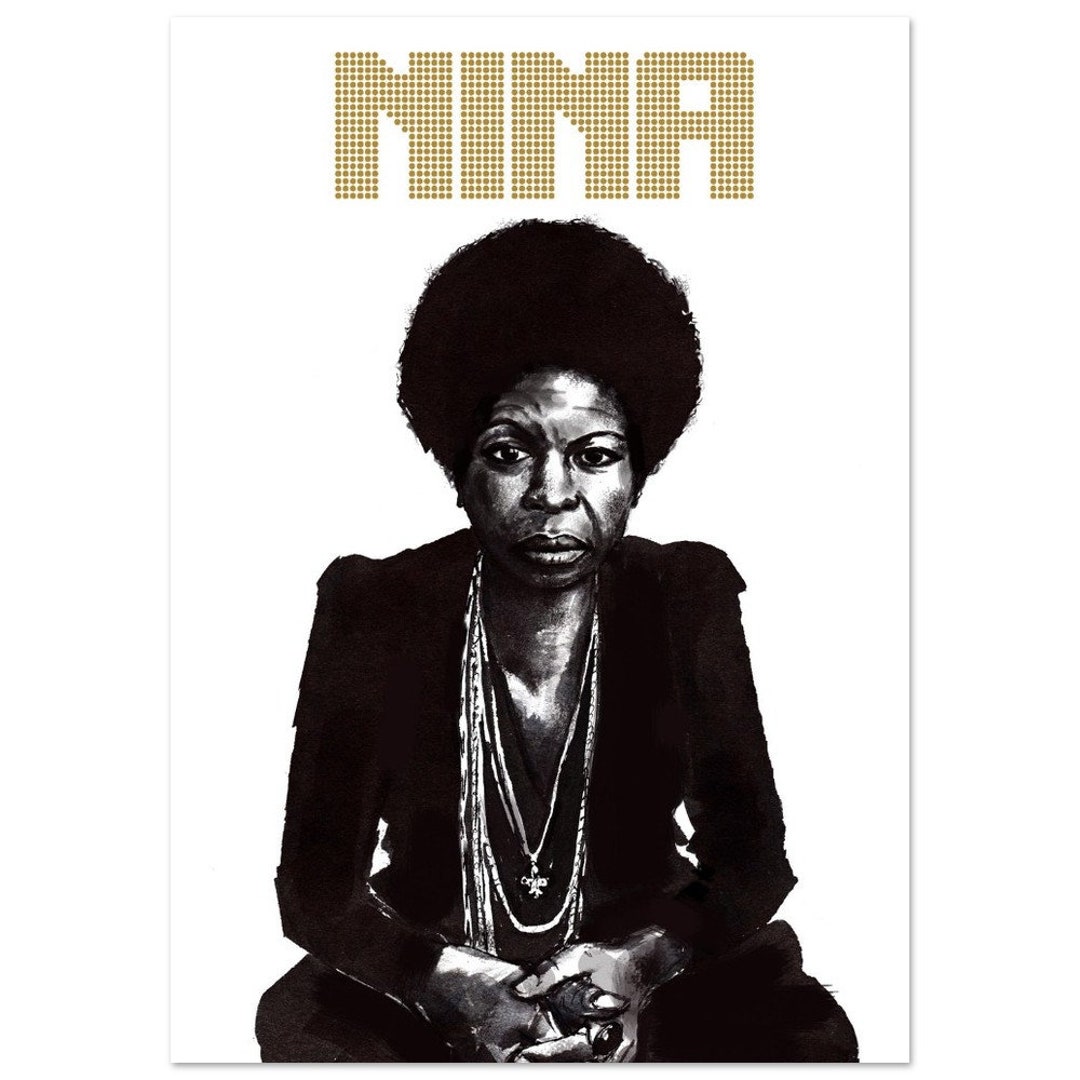 Nina Simone A3 Print - Etsy
