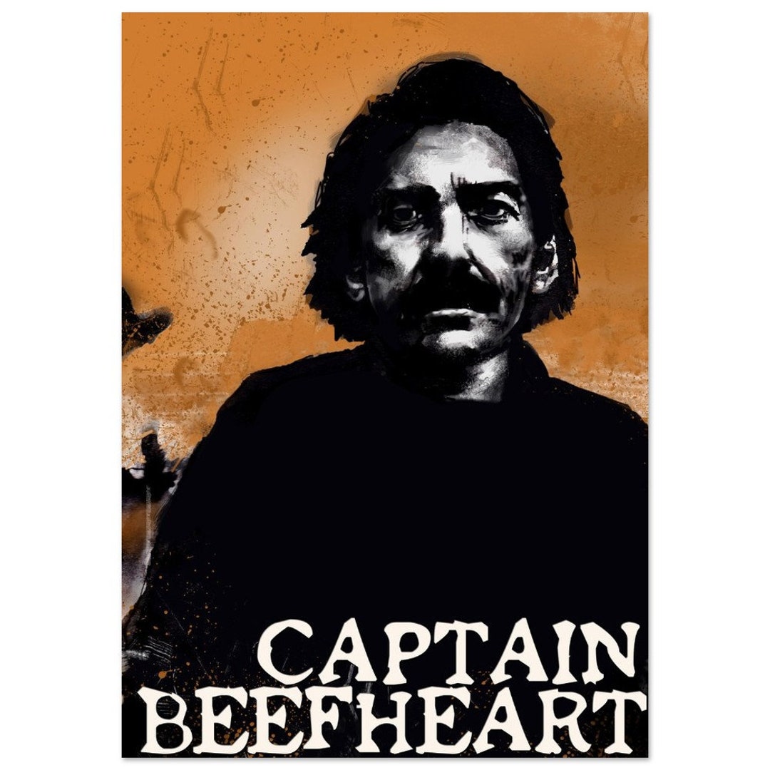 Captain Beefheart A3 Poster Print - Etsy