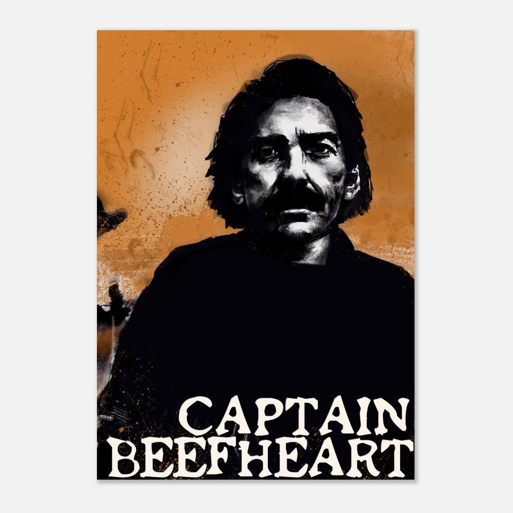 Captain Beefheart A3 Poster Print - Etsy