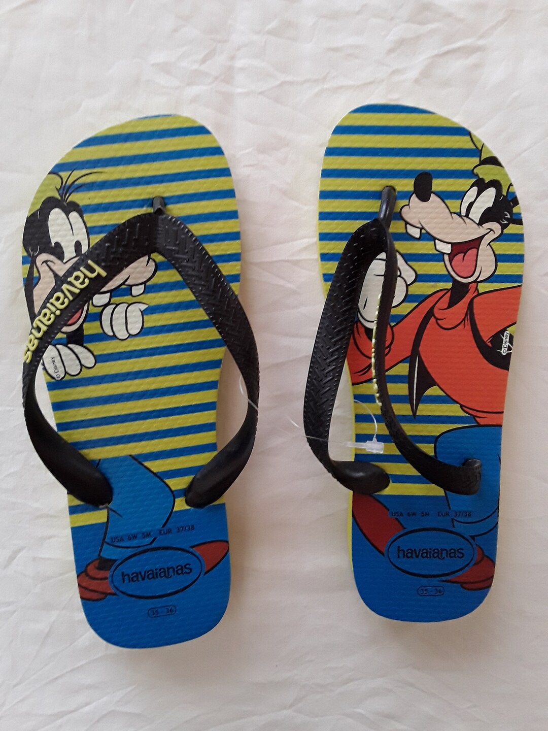 Havaianas Flip Flops Disney Goofy Top, Men's and Women's Beachwear ...