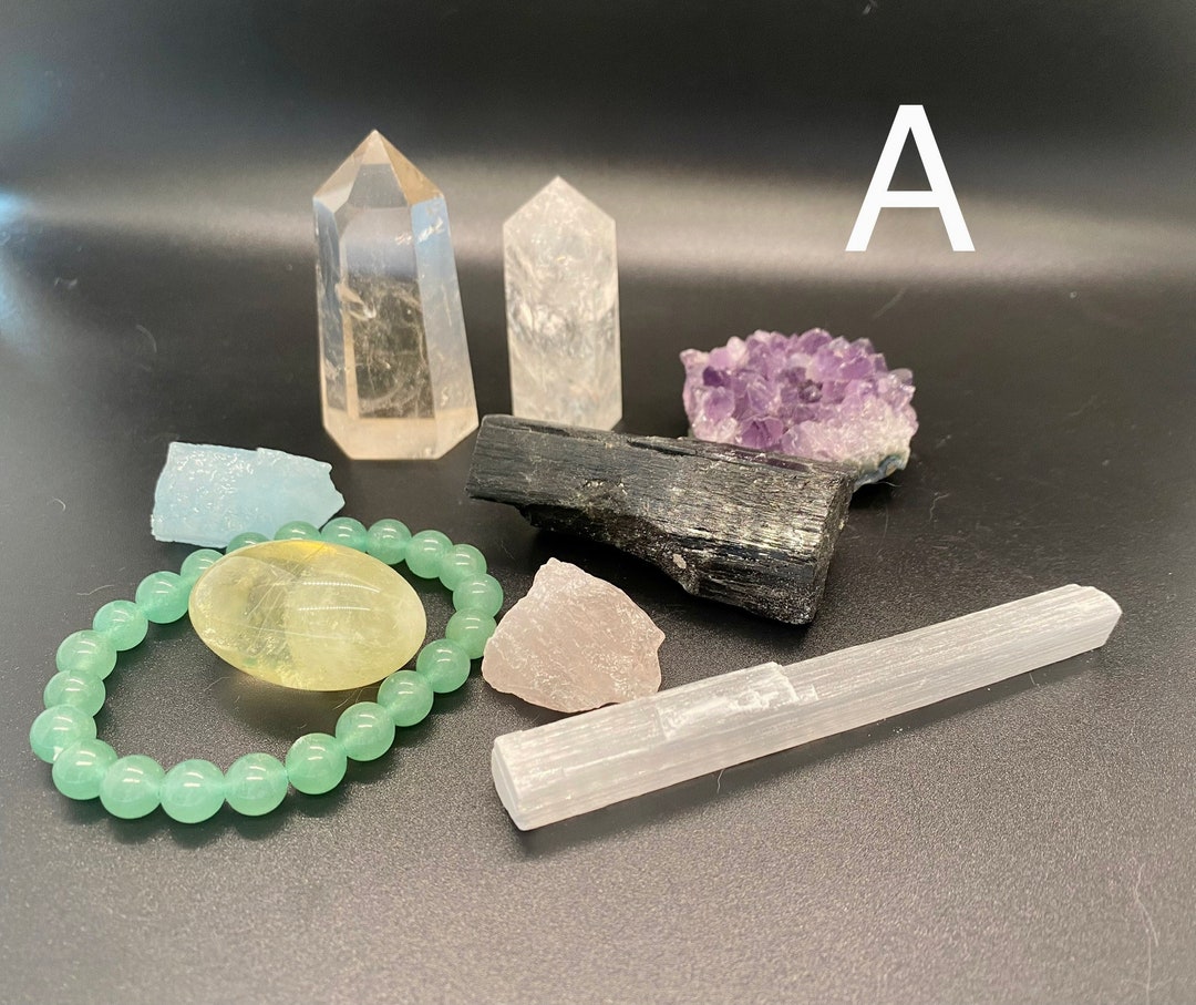 Beginner Crystal Set Starter Crystal Set Towers Raw - Etsy