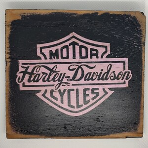 Wood Harley Davidson Motorcycles Signs /mancave/garage/ Motorcycle ...