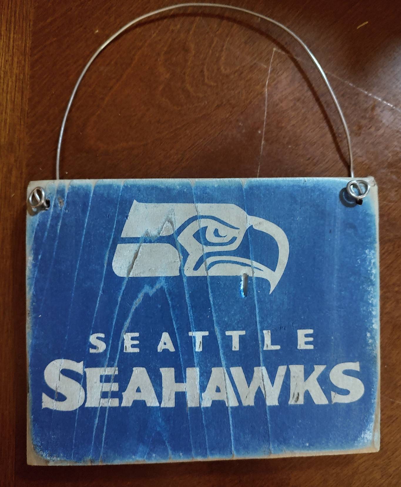 Seattle Seahawks Sign on Reclaimed Wood / Sports Team/ NFL/ Football ...