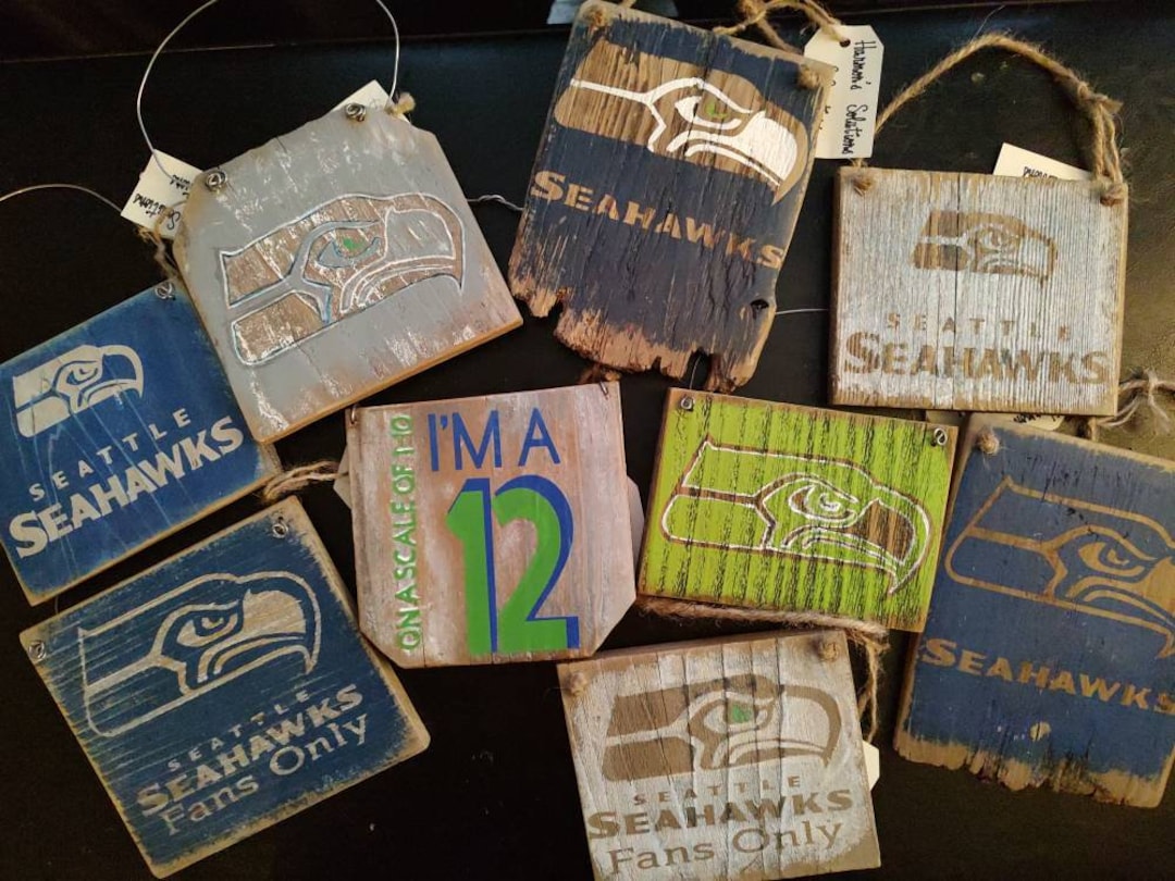 Seattle Seahawks Sign on Reclaimed Wood / Sports Team/ NFL/ Football ...