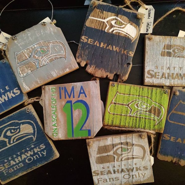 Seahawks Wood Sign - Etsy