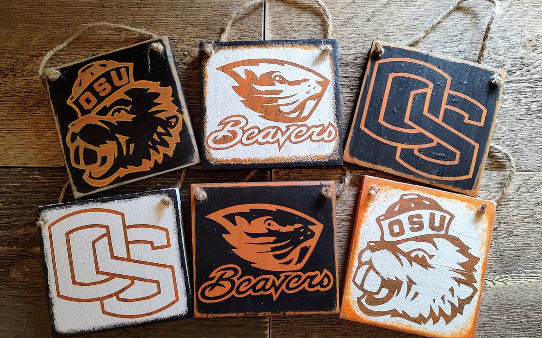 Oregon State Beavers Sign on Reclaimed Wood/ College/ University ...