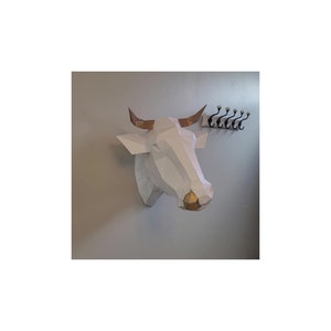 Wolf Licking His Nose in 3D Papercraft. Build Your Own Paper Sculpture ...