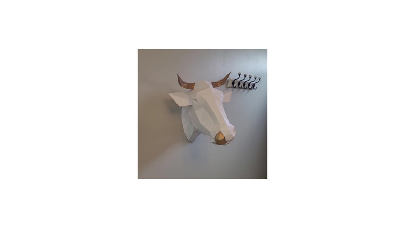Wolf Licking His Nose in 3D Papercraft. Build Your Own Paper Sculpture ...