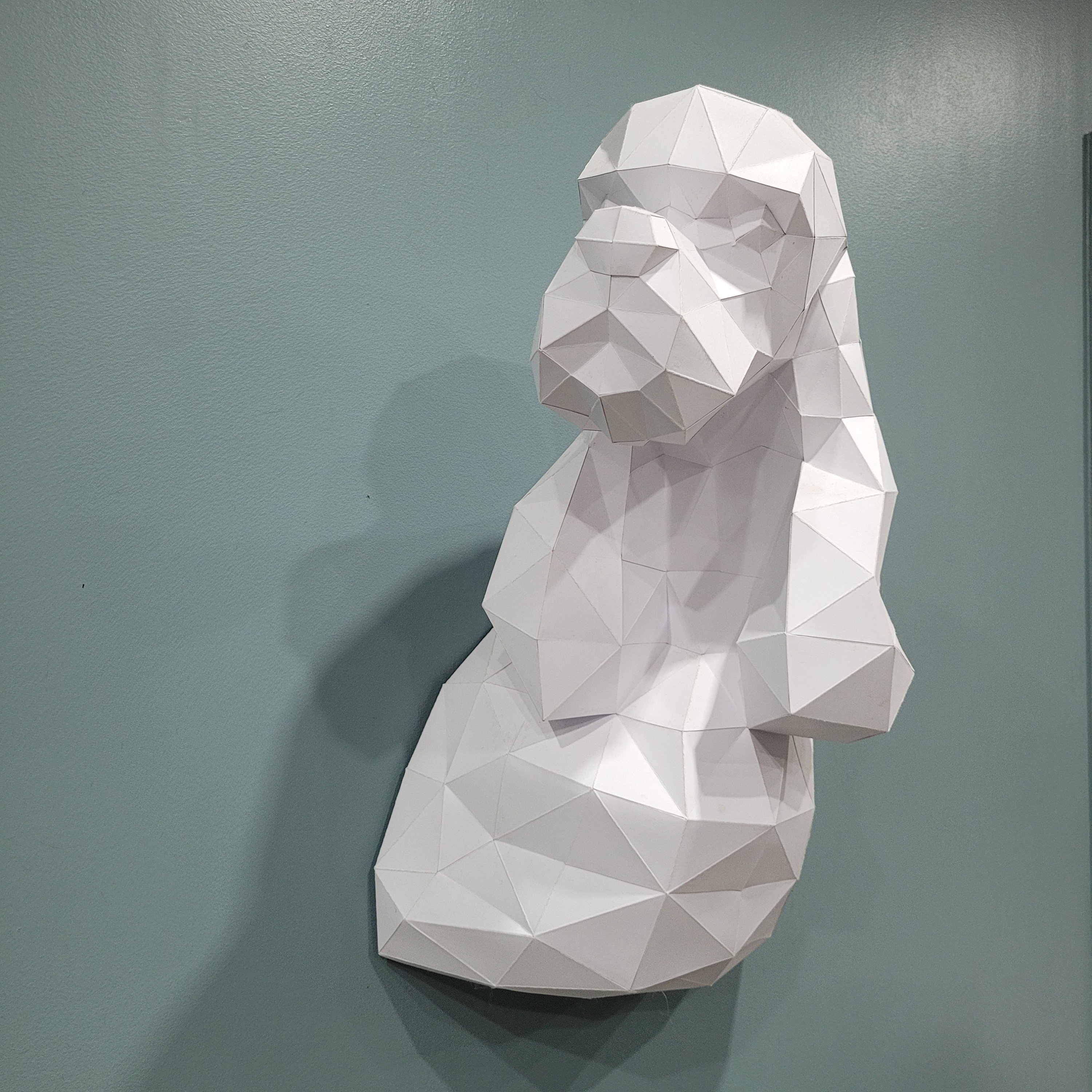 American Cocker Spaniel in 3D Papercraft. Build Your Own Paper ...