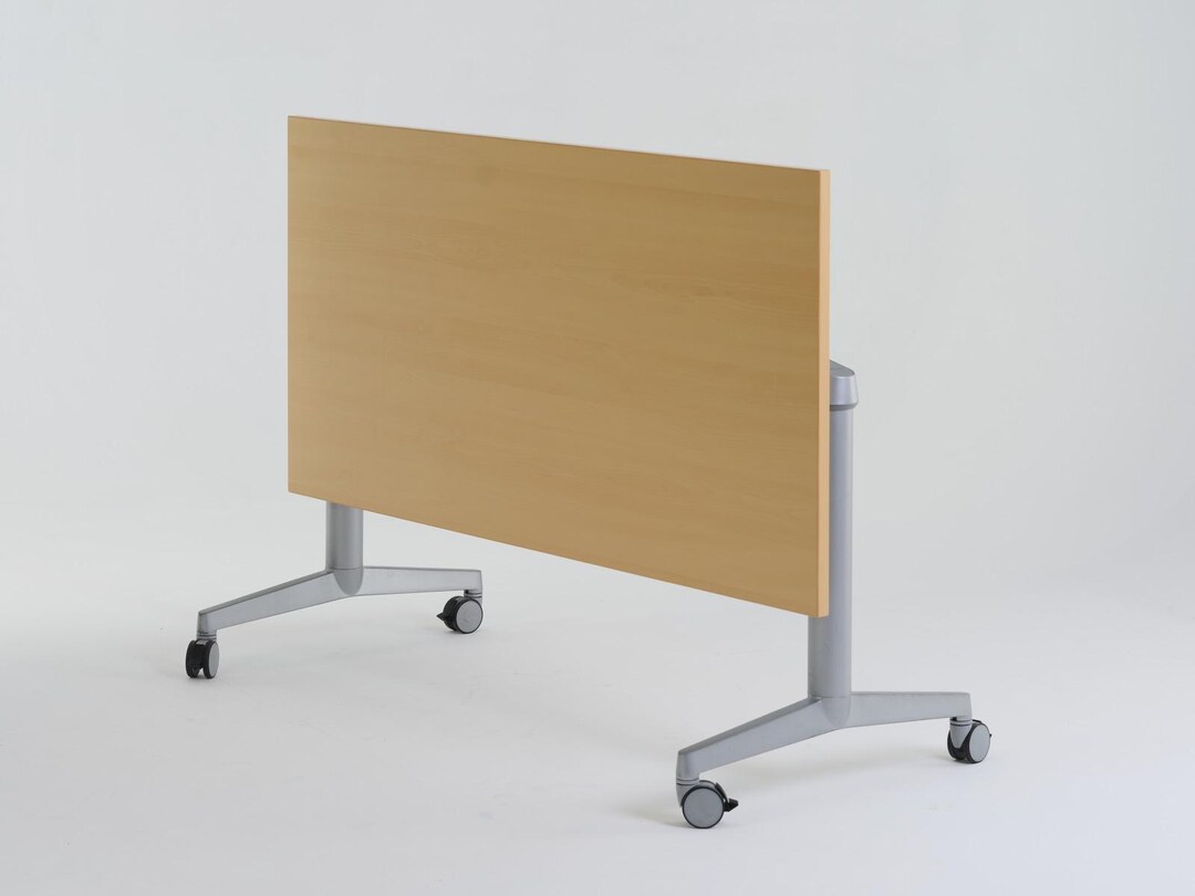 Flip Top Twin Table | Steelcase | ID - Etsy
