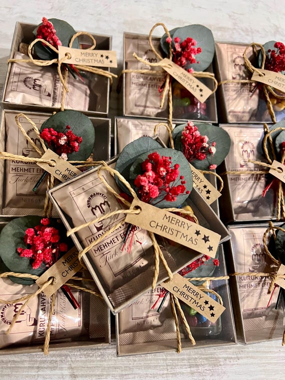 10pcs Christmas Coffee Gifts Bulk New Year Gifts Holiday Gift Merry Christmas Coworker Gifts Corporate Gifts Christmas Tag Etsy Ireland