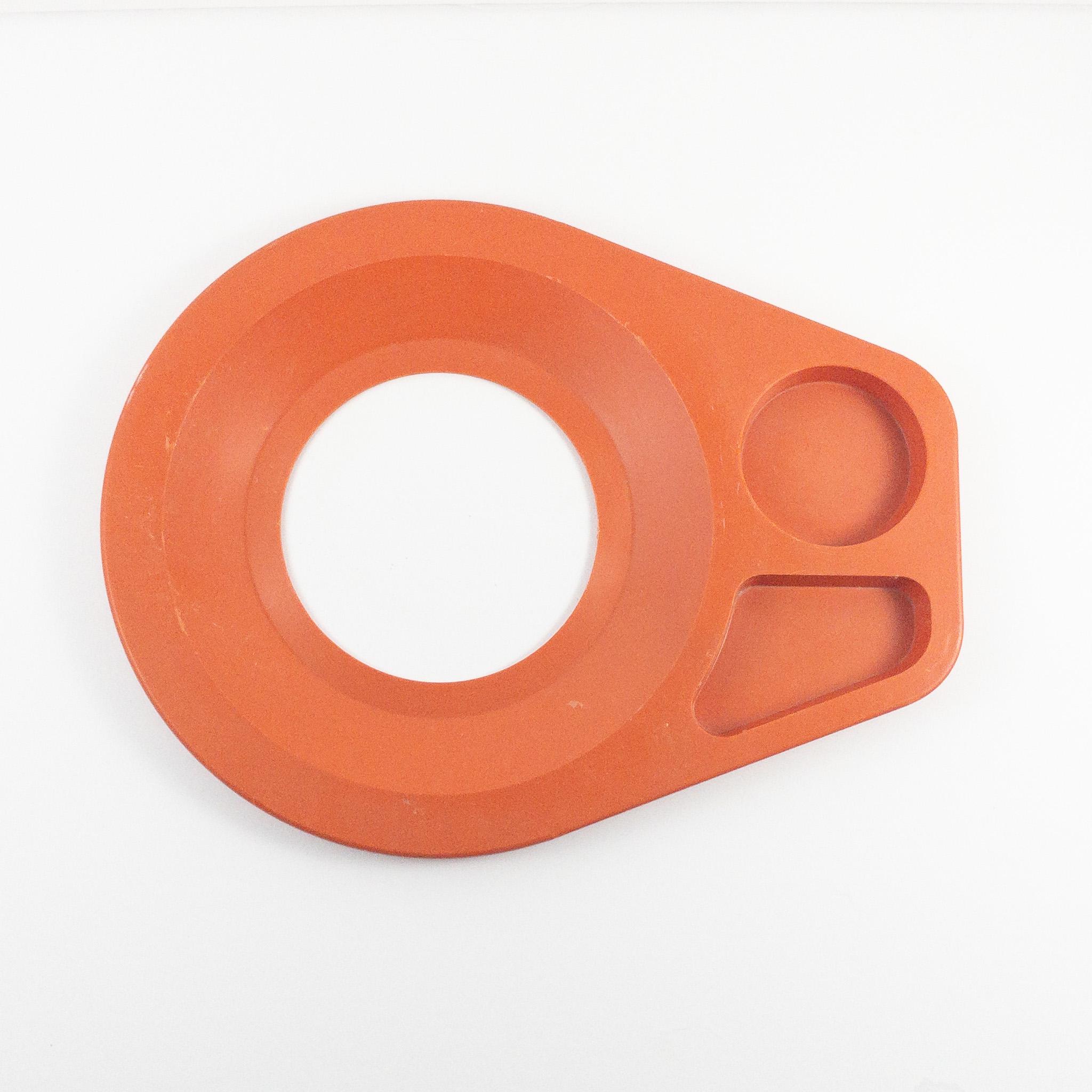 Paper Plate Holders. Plastic Tray for Paper Plates With Cup Holder and ...