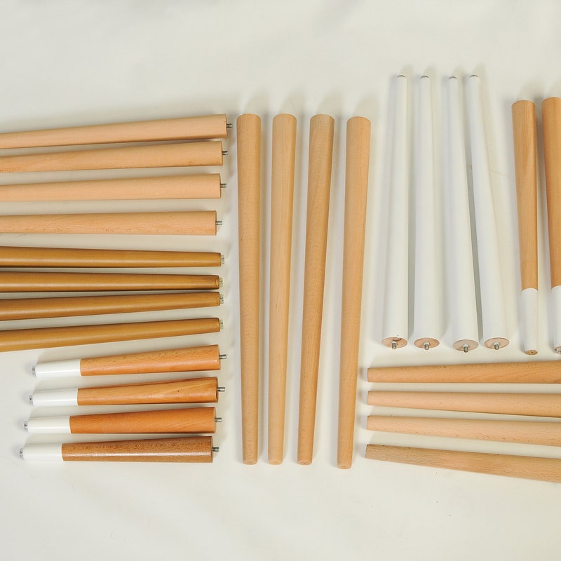 Tapered Legs Teak - Etsy