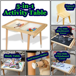 Water and Sand Activity Table,kids Sensory Ikea Bins,gift for Toddler ...