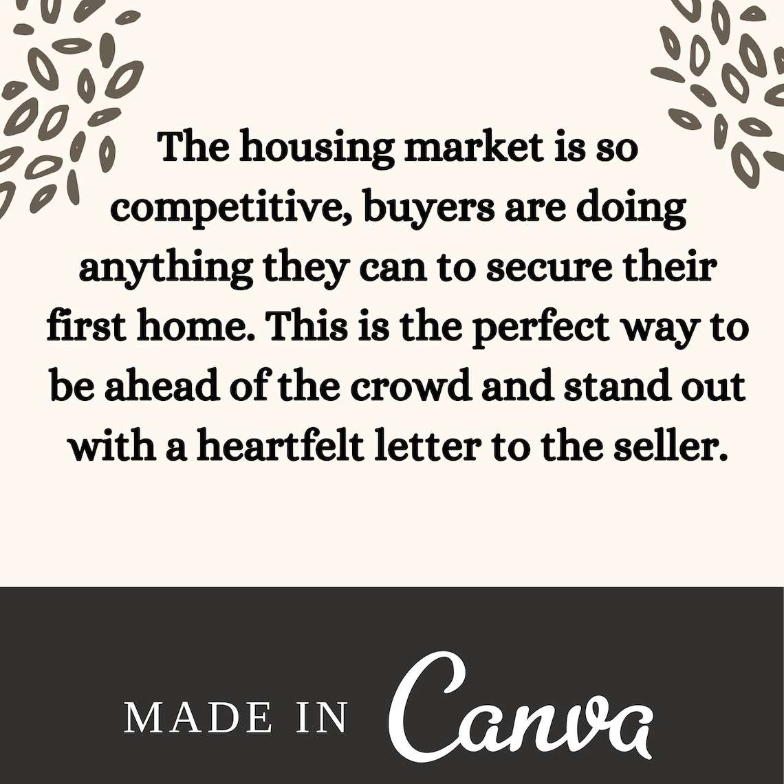 Editable Home Buyer Letter Template, Real Estate Love Letter Template ...