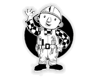 Bob Builder Sticker | Etsy