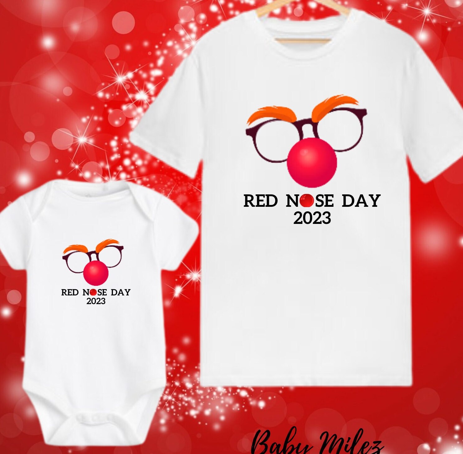 RED NOSE DAY - Etsy