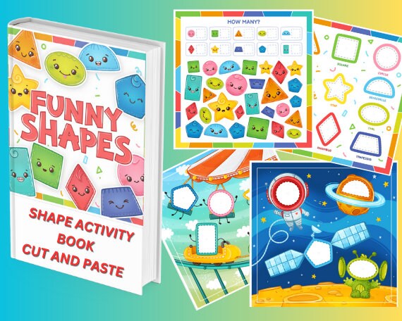 Preschool Shape Matching Game Printable Learning Shapes Activity ...