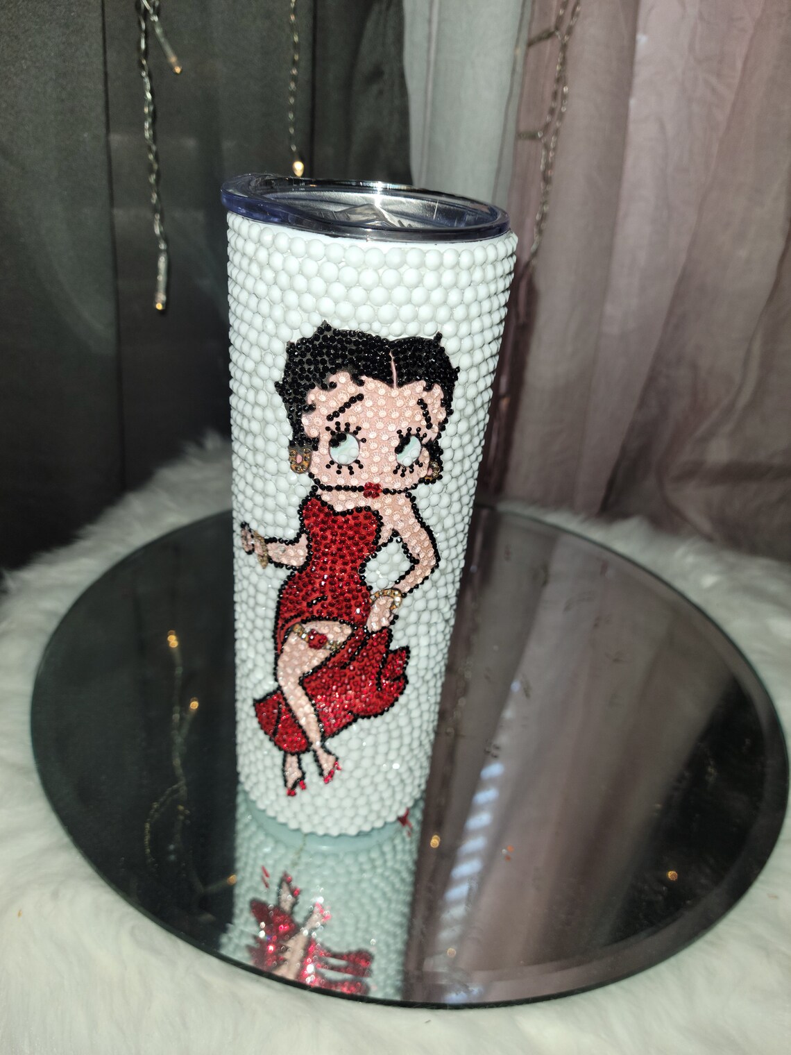 20oz Betty Boop Rhinestone Tumbler - Etsy