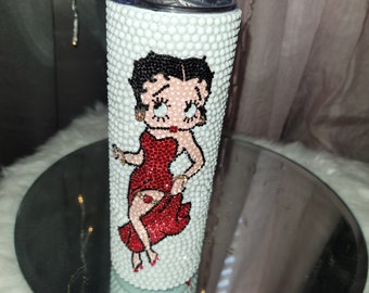 Betty Boop Blinged Tumbler - Etsy