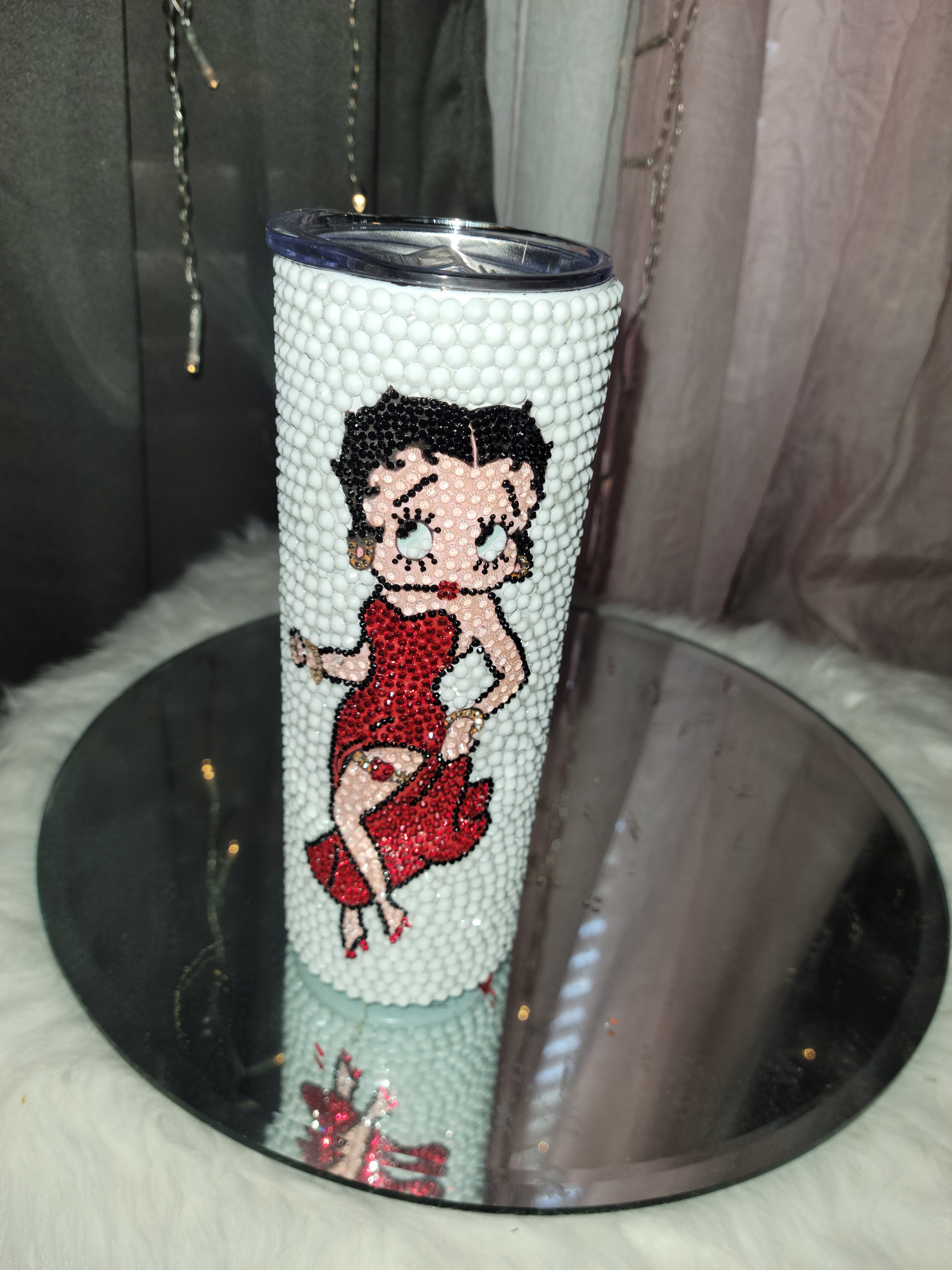 20oz Betty Boop Rhinestone Tumbler - Etsy