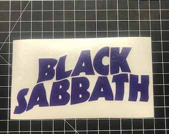 Black Sabbath Car Decal | Etsy