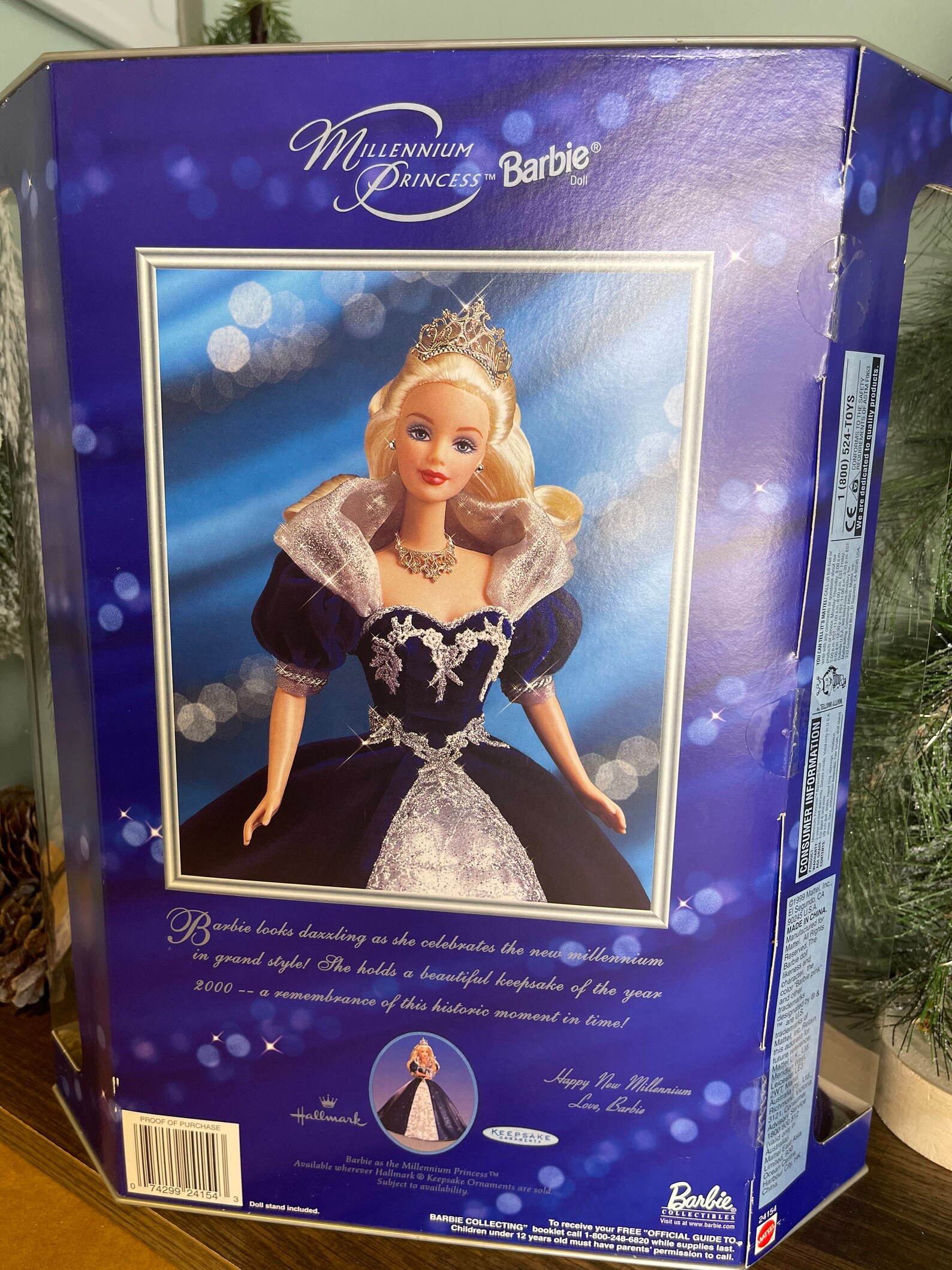 Millennium Princess Barbie, Special Millennium Edition, Mint Condition ...