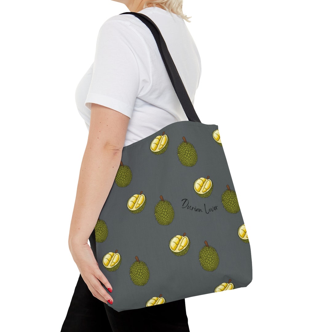 Durian Tote Bag | Fruit Lover | South East Asia | World Traveler Gift ...