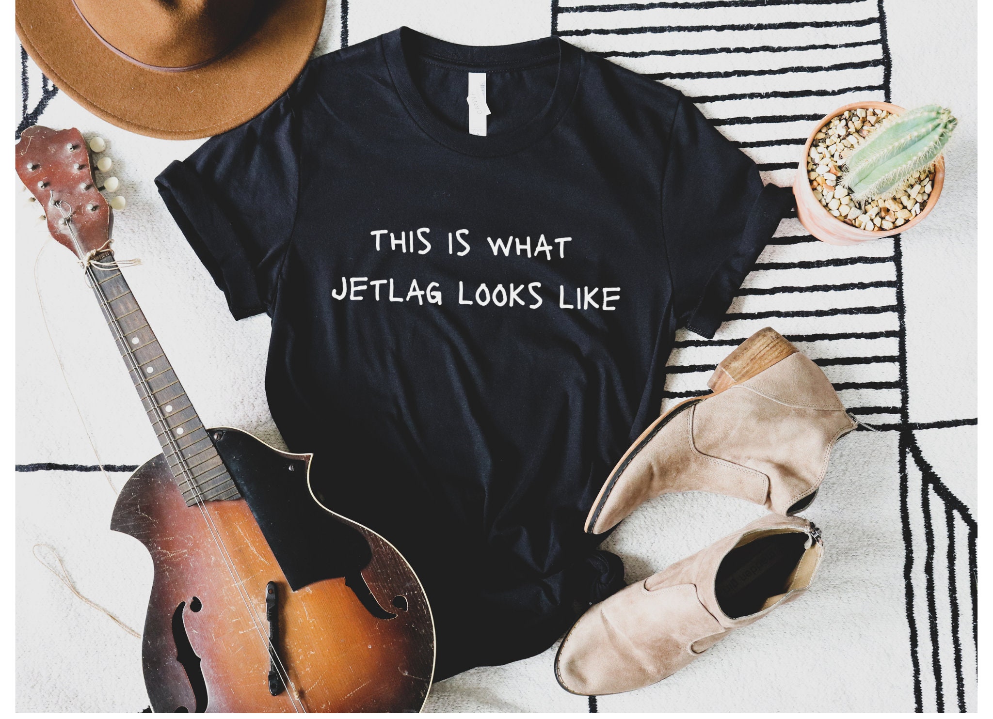 Travel T-shirt This is What Jetlag Looks Like Unisex Men and Women's ...