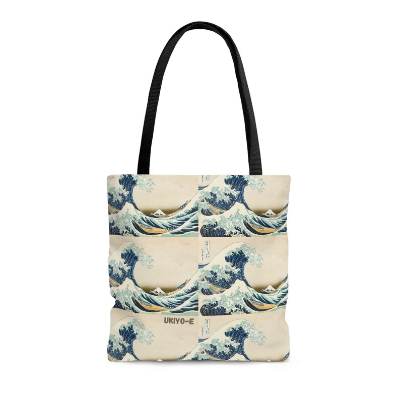 Japanese Wave Tote Bag Ukiyo-e Japan Gift Japan Lover Gift Japan Travel ...