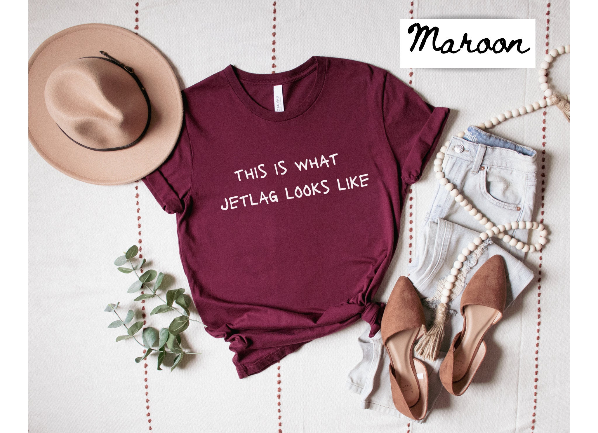 Travel T-shirt This is What Jetlag Looks Like Unisex Men and Women's ...