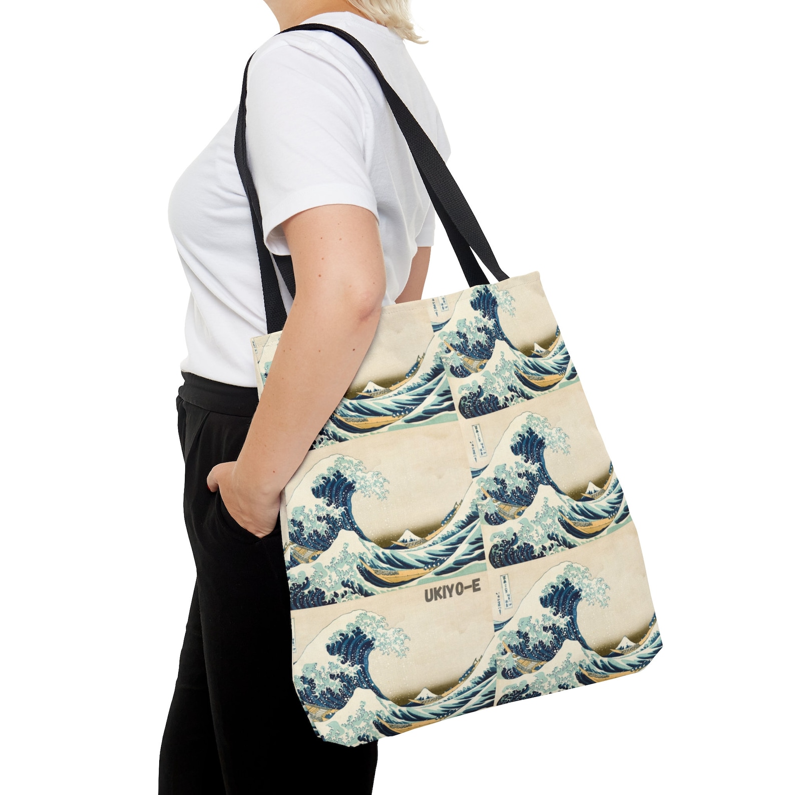 Japanese Wave Tote Bag Ukiyo-e Japan Gift Japan Lover Gift Japan Travel ...