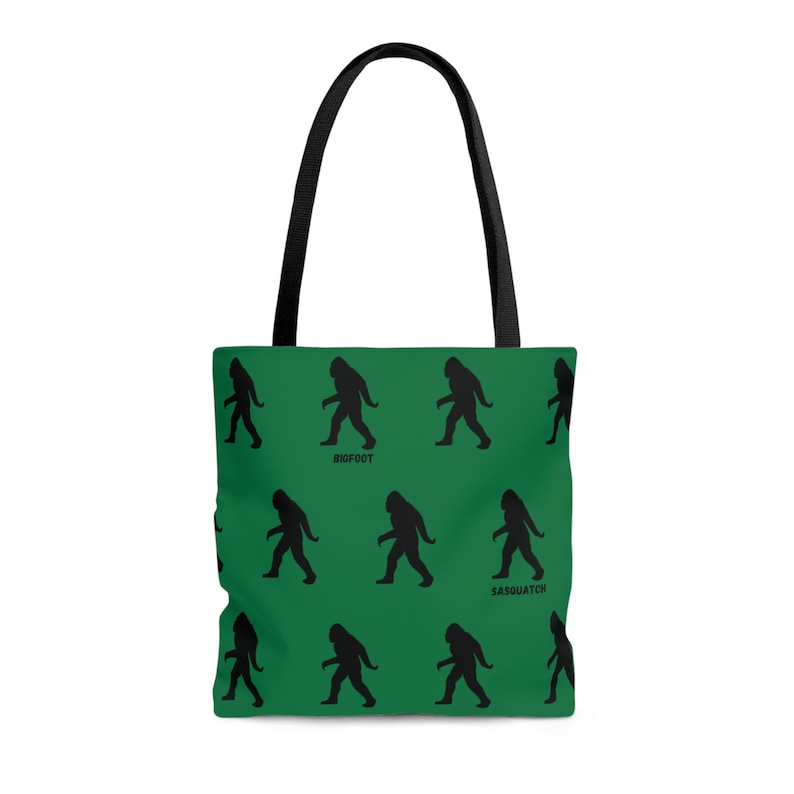 Bigfoot Tote Bag | Sasquatch | Bigfoot Gift | Funny Tote Bag | Outdoors ...