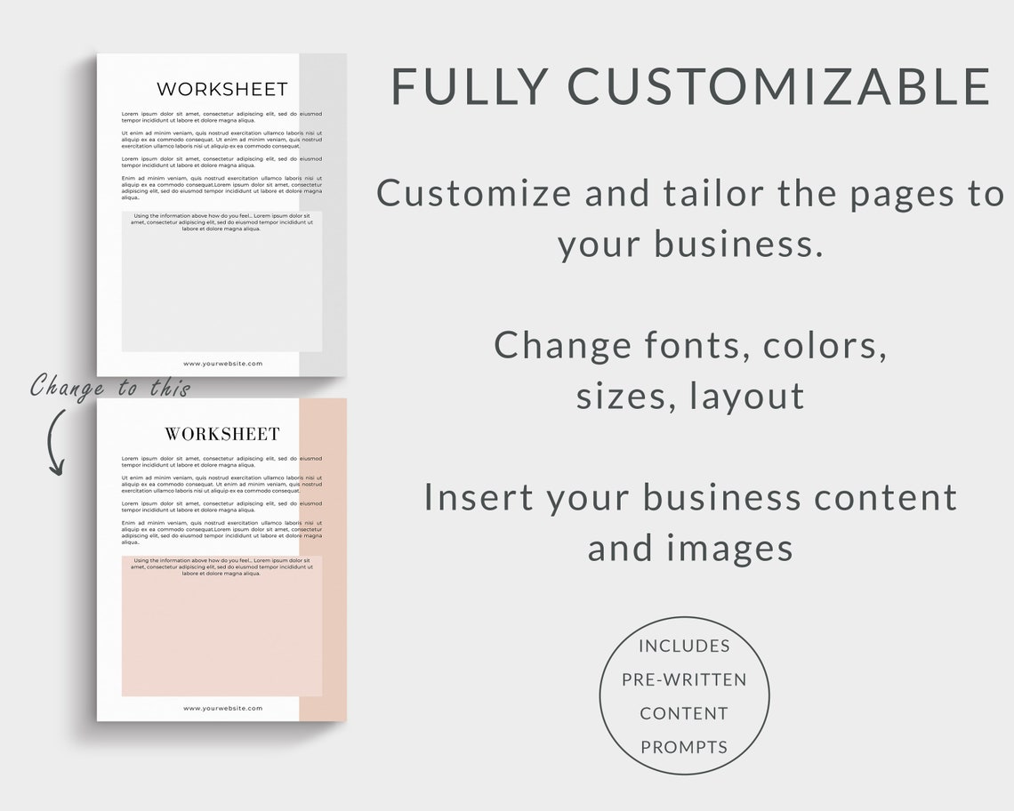 Coaching Client Welcome Packet, Client Onboarding Canva Template ...