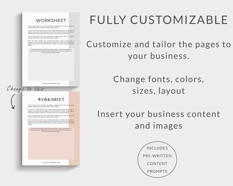Coaching Client Welcome Packet, Client Onboarding Canva Template ...