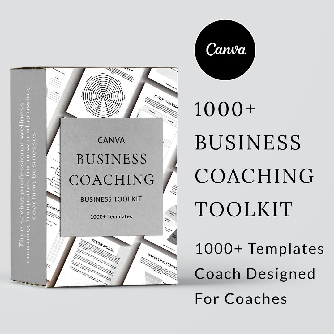 Business Coaching Templates Bundle, Canva Templates, Coaching Business ...