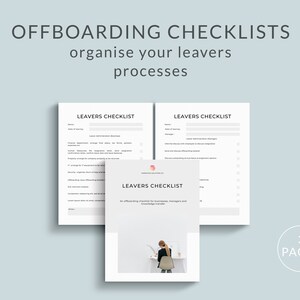 Employee Offboarding Packet, Employee Offboarding Checklist Template ...