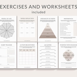 Coaching Worksheet Canva Templates, Coaching Workbook, Canva Coaching ...