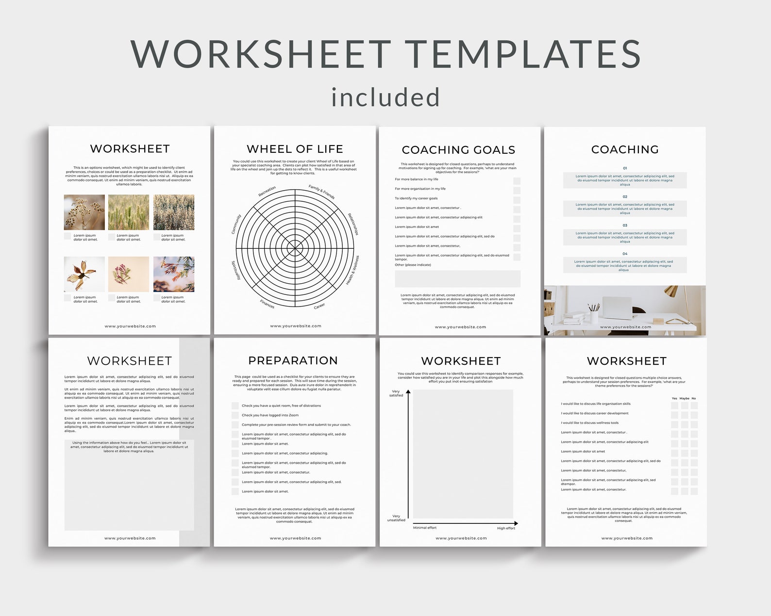 Coaching Client Welcome Packet, Client Onboarding Canva Template ...