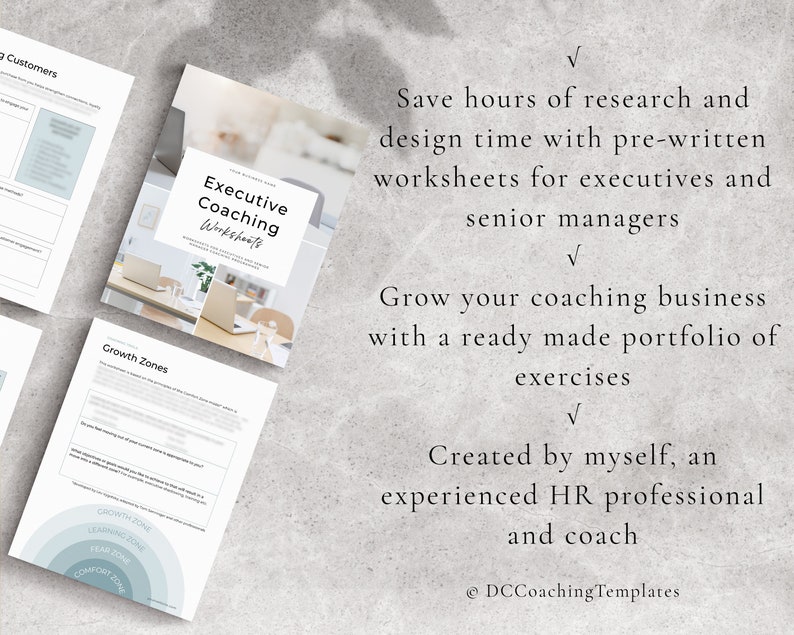 Executive Coaching Templates, Canva Templates, Leadership Coaching ...