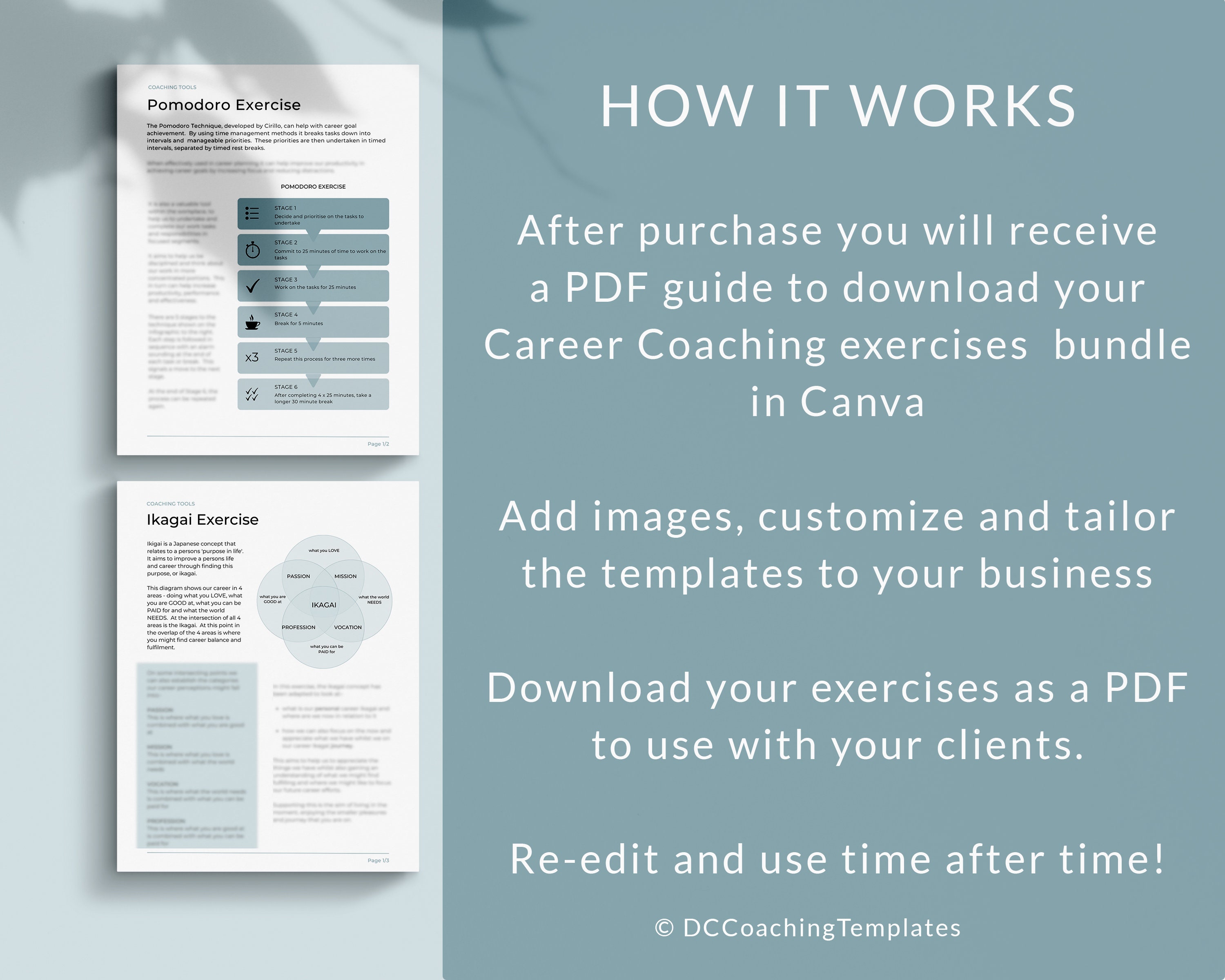 Career Coach Toolkit Career Advisor Exercises Career Guidance Career ...