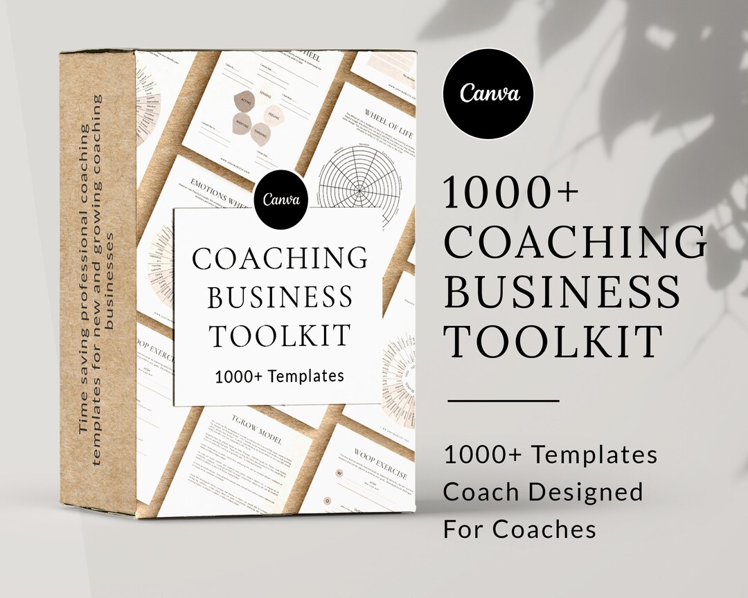 Coaching Business Template Bundle Canva Template Coaching, Coaching ...