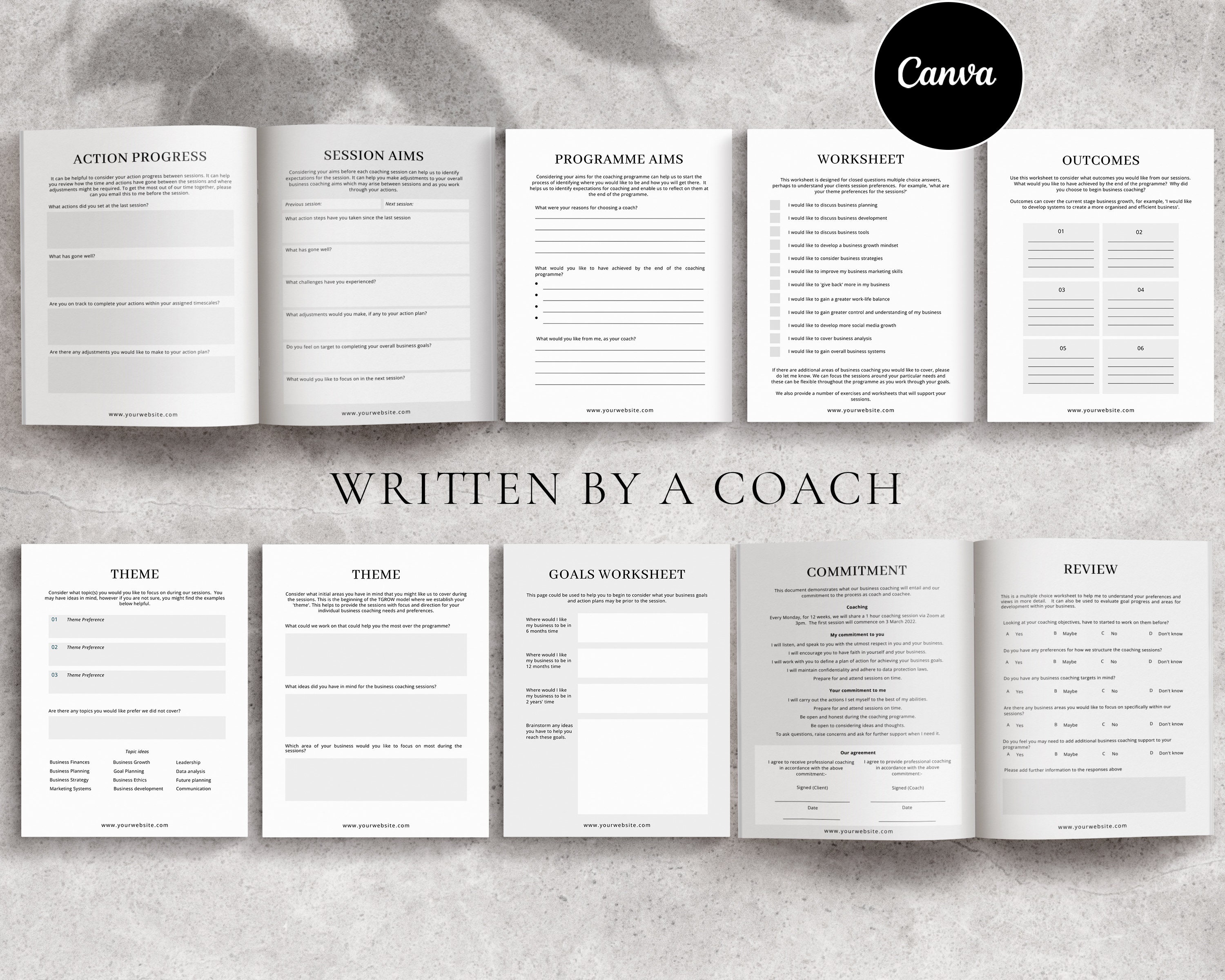 Business Coaching Client Intake Form Templates, Business Coaching ...