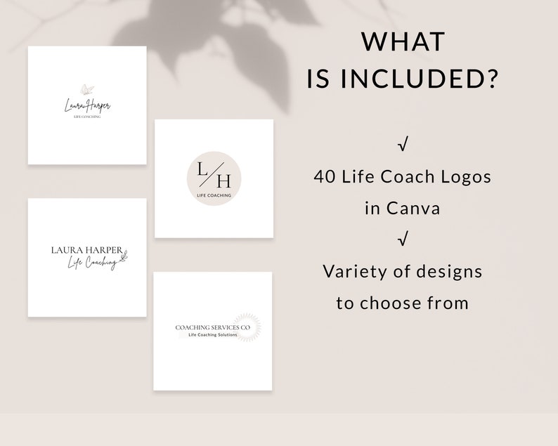 Life Coach Logos, Life Coaching Logos, Life Coach Business Branding ...