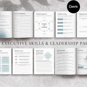 Executive Coaching Templates, Canva Templates, Leadership Coaching ...