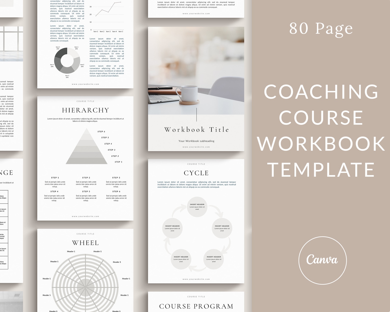 Coaching Workbook Template, Ebook Workbook Template, Coaching Lead Magnets, Coaching Business ...