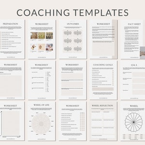 Coaching Client Welcome Packet, Client Onboarding Template, Canva ...