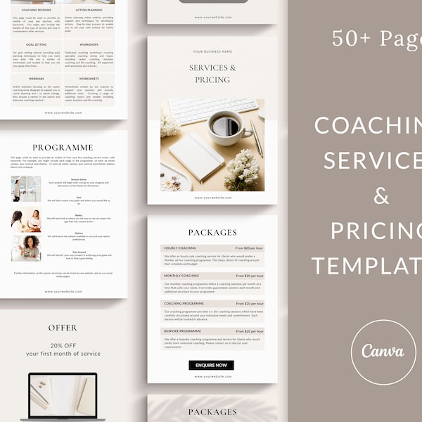 Coaching Price List - Etsy