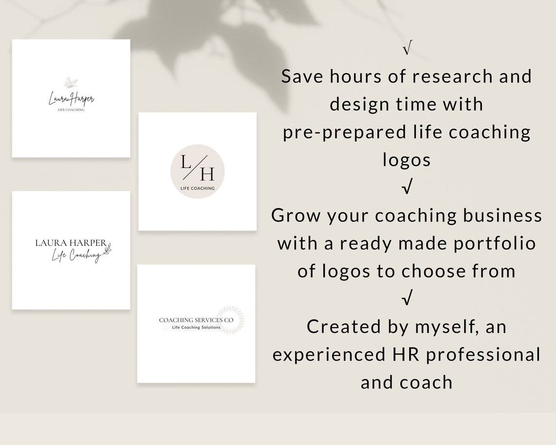 Life Coach Logos, Life Coaching Logos, Life Coach Business Branding ...