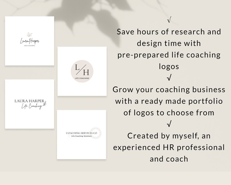 Life Coach Logos, Life Coaching Logos, Life Coach Business Branding ...